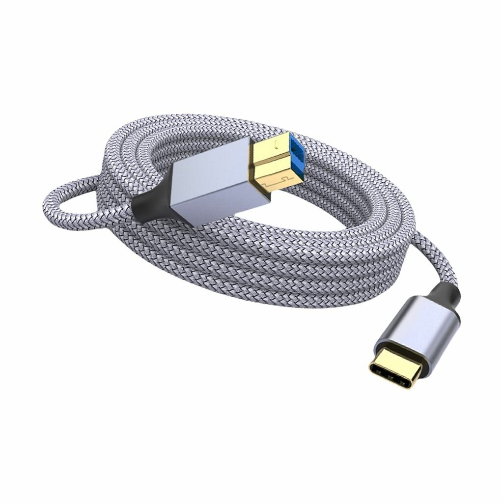 Кабель USB Type C - USB B для принтеров 5Gbps, - 2 метра
