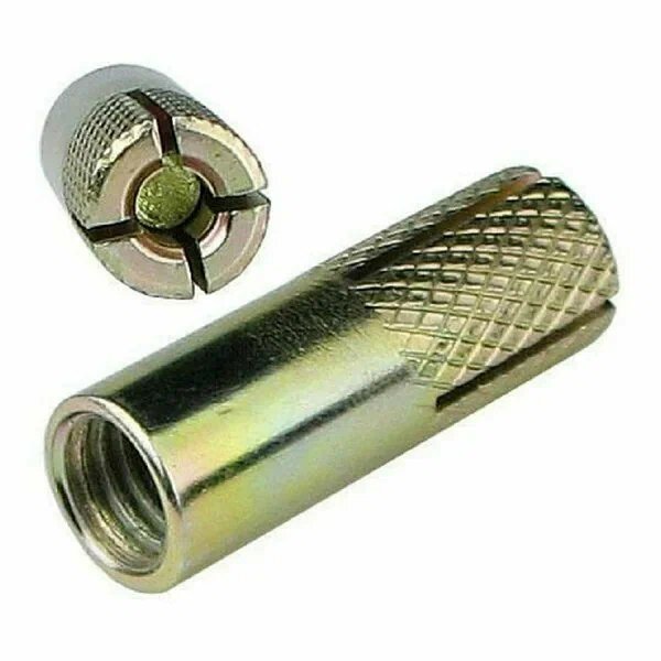 Анкер забивной М10 (12х40 мм), желтый цинк