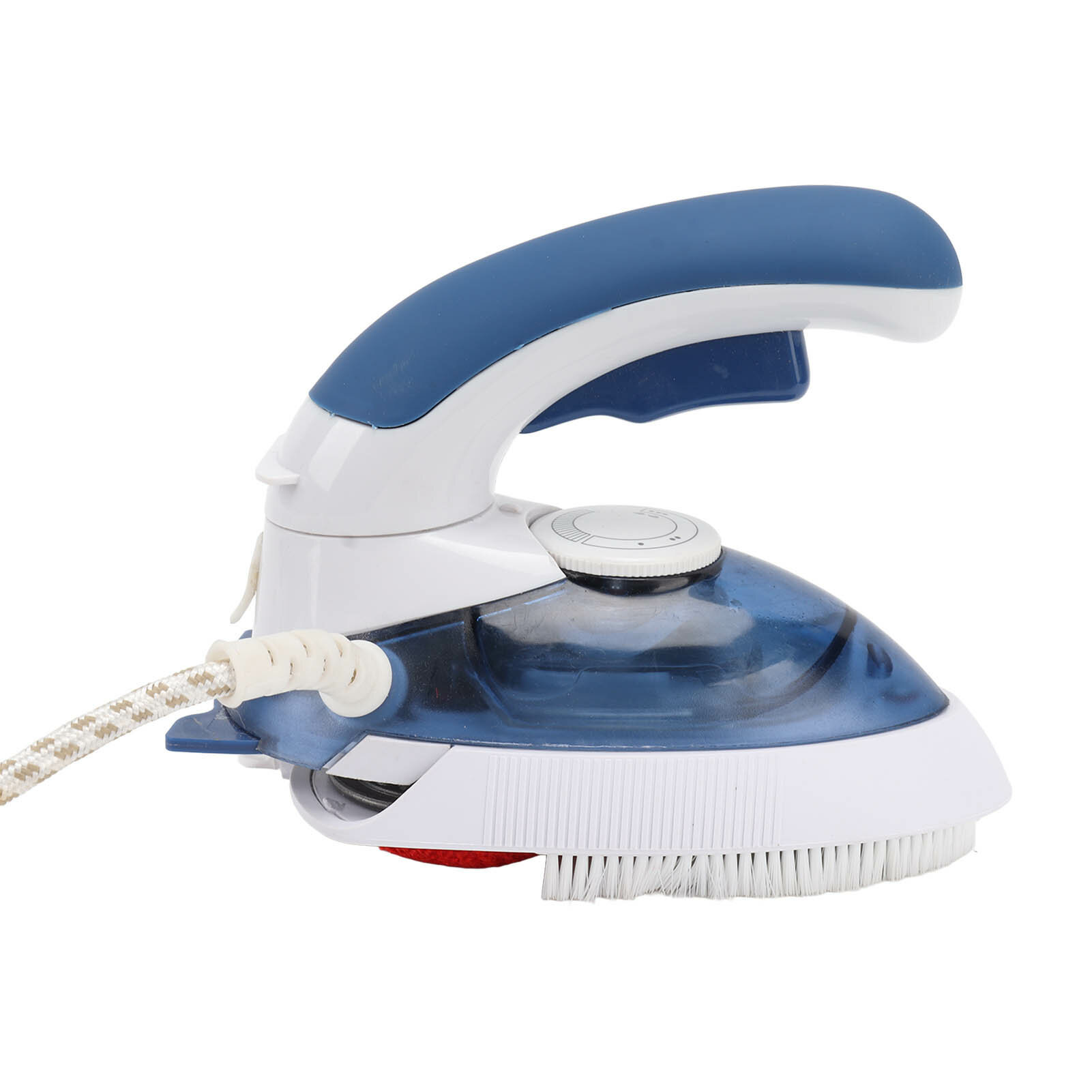 Мини-электрический паровой утюг 3, вращающийся ручной паровой утюг с регулируемой температурой, вилка стандарта США, 110 В, синий