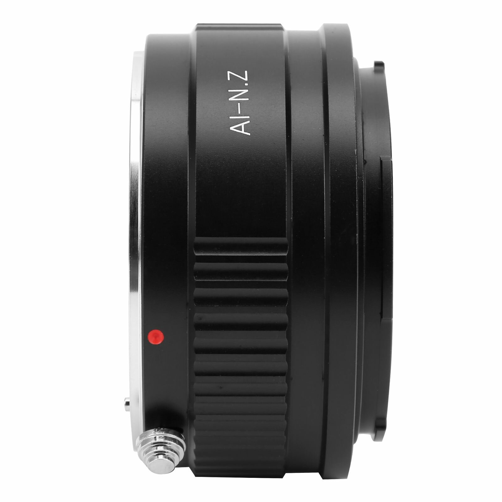 Адаптер кольца объектива для объектива Nikon AI для камер Nikon Z, прочный алюминиевый сплав, черный, 107 г
