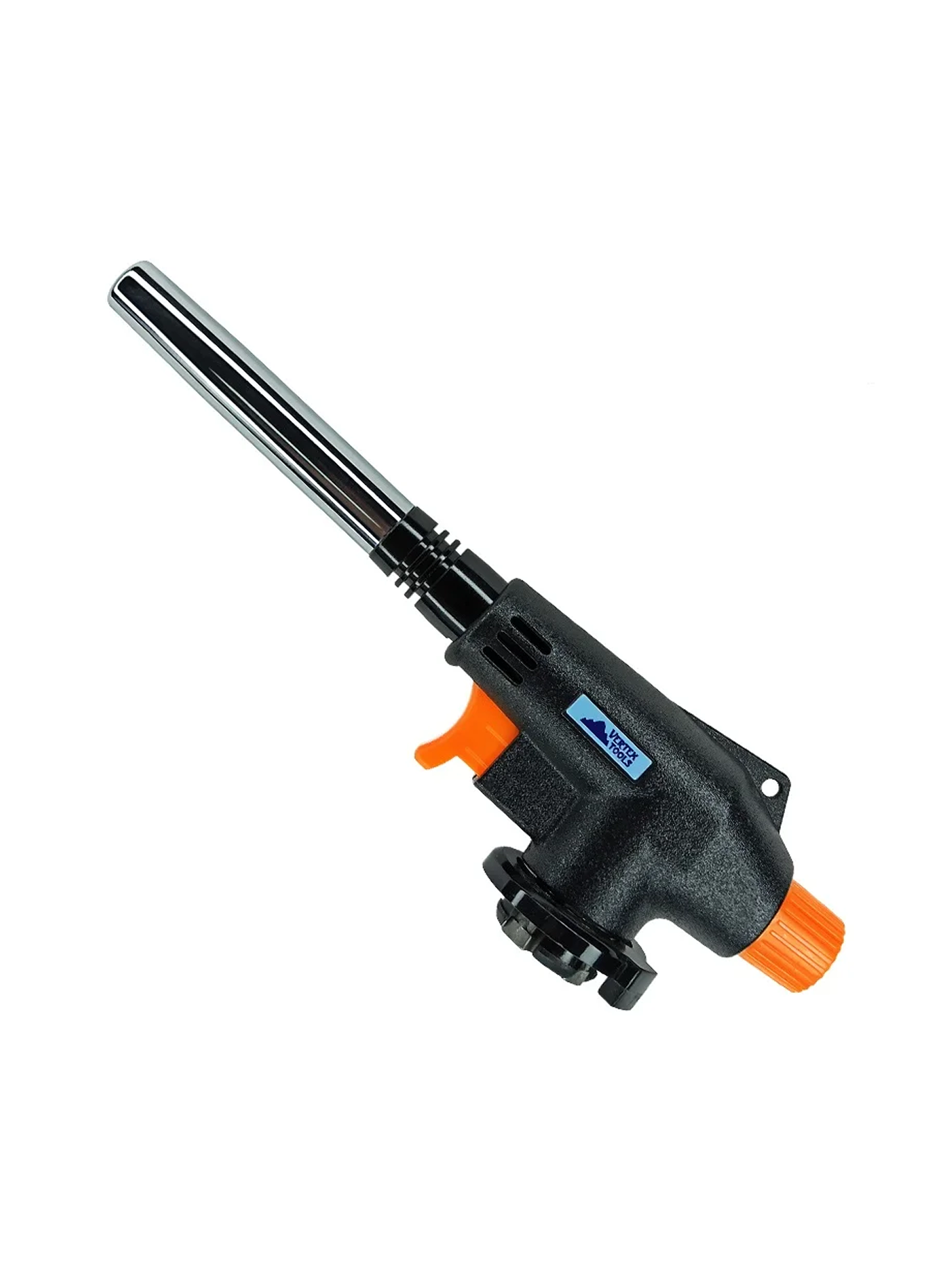Газовая горелка с пьезоподжигом туристическая / портативная VertexTools Карандашное пламя