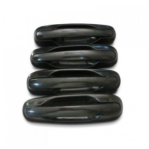 Евро ручки дверей наружные ВАЗ 2110, 2111, 2112, Приора неокрашенные комплект 4 шт. Рысь