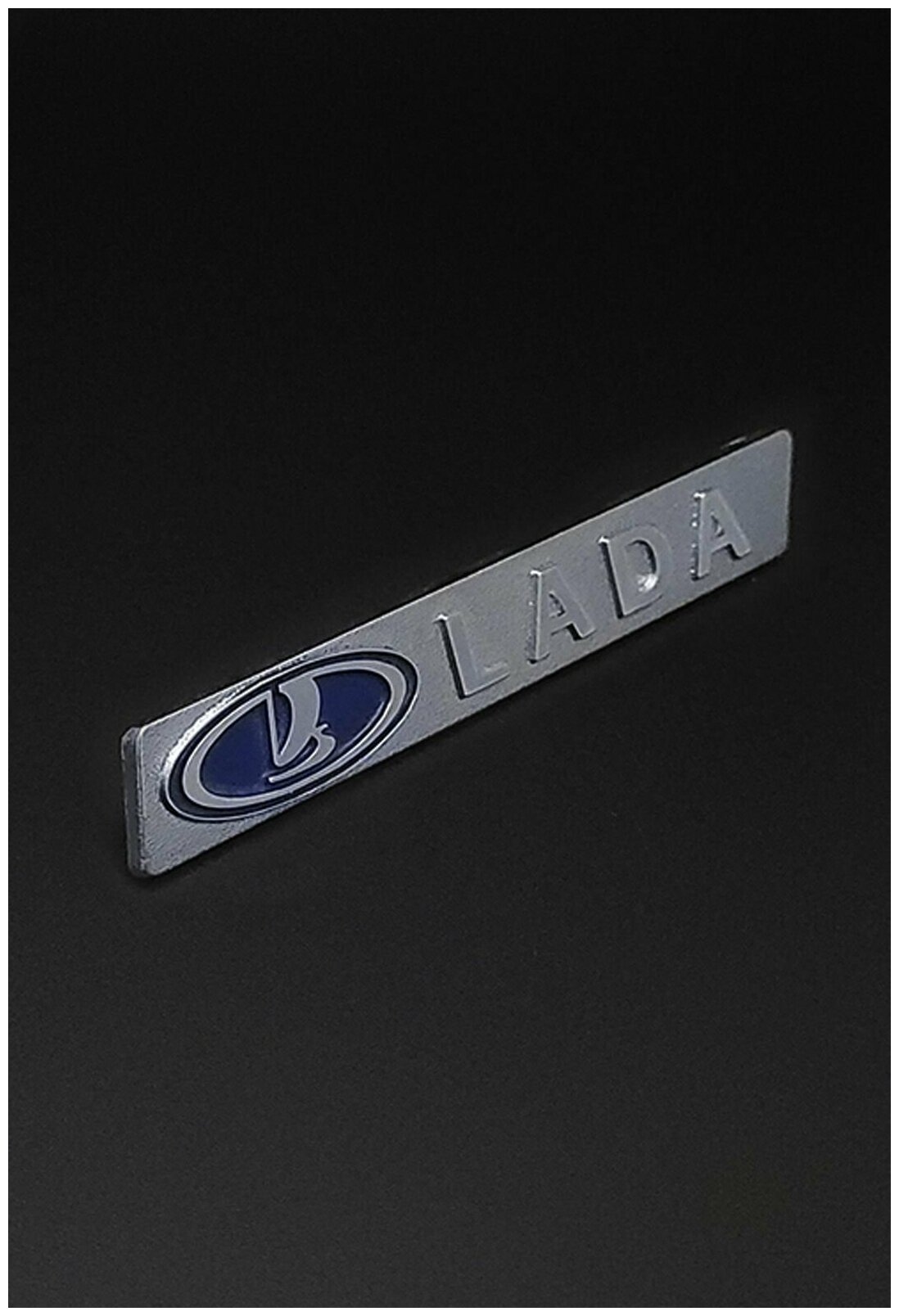 Автолейбл (логотип) LADA металлический для автоковриков 1 шт.