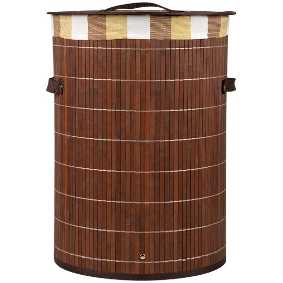 Корзина для белья Рыжий Кот BLB-01-D бамбук