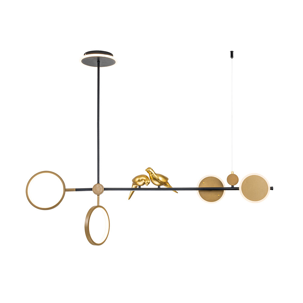 Подвесная люстра Arte Lamp Toliman A2613SP-4BK