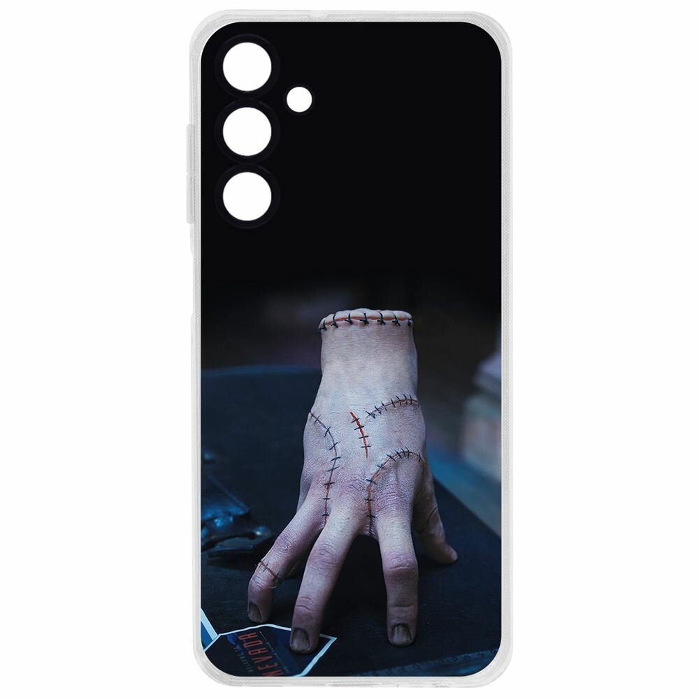 Чехол-накладка Krutoff Clear Case Уэнсдей Аддамс - Вещь для Samsung Galaxy A25 5G (A256)