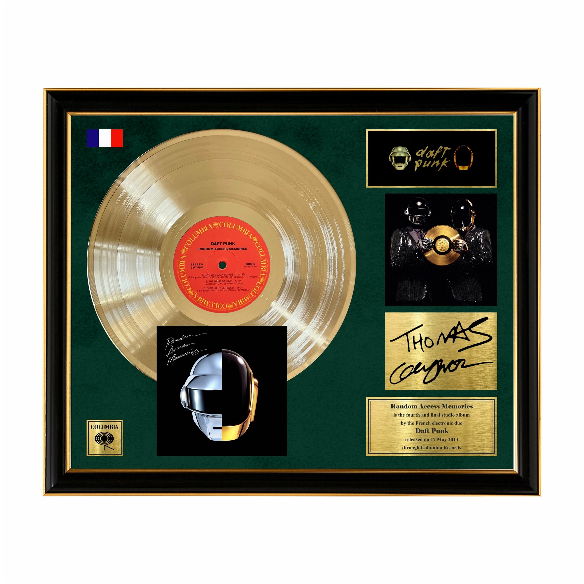 Daft Punk подарочная картина 45х55см