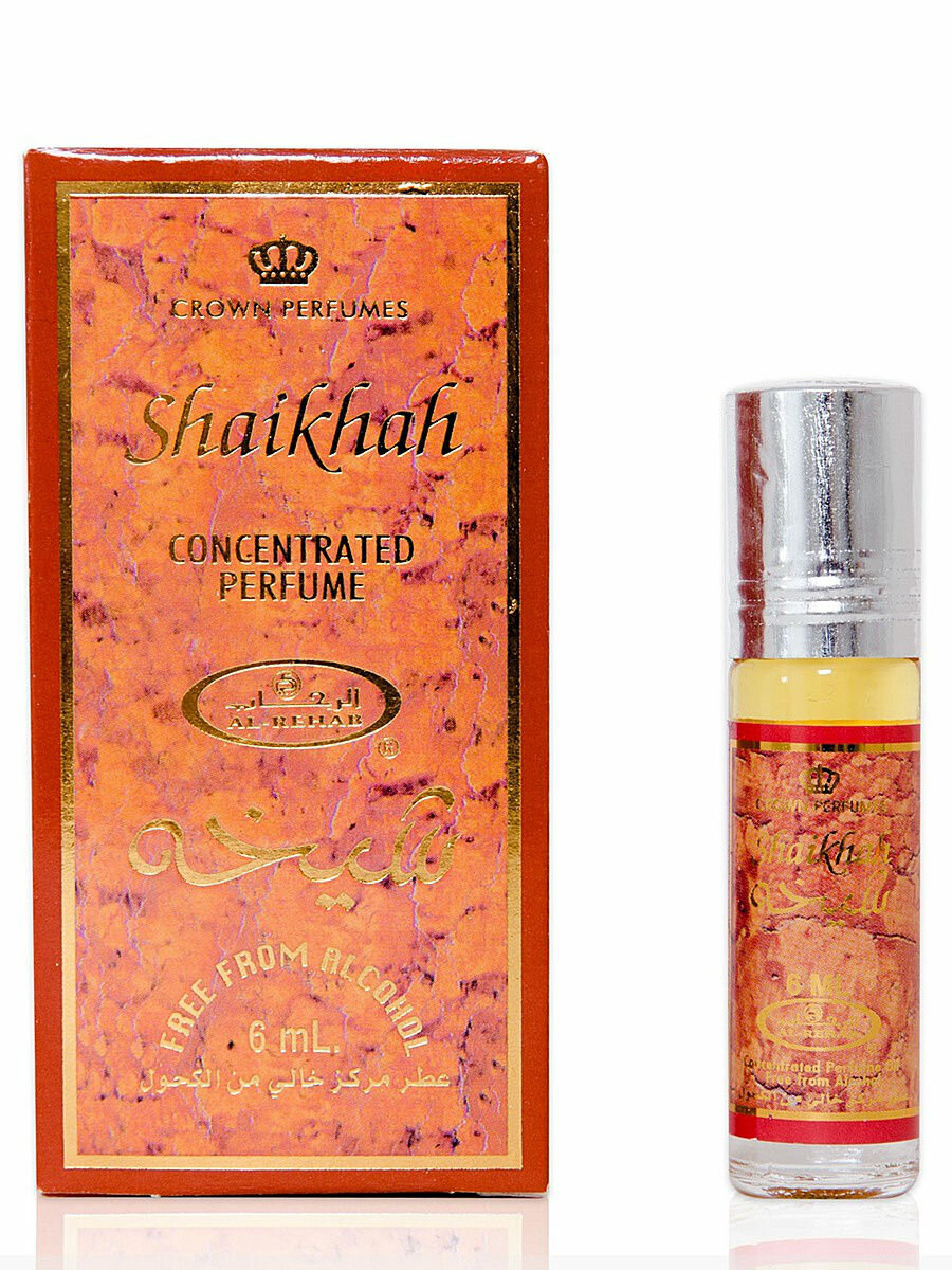 Al-Rehab Concentrated Perfume SHAIKHAH (Масляные арабские духи шейх (Шейха) (унисекс), Аль-Рехаб), 6 мл.