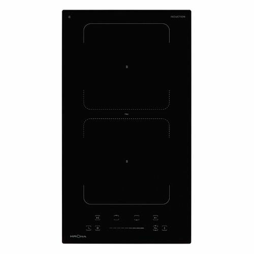 Индукционная варочная панель Krona Erde 30 BL 2BFTS, независимая, черный