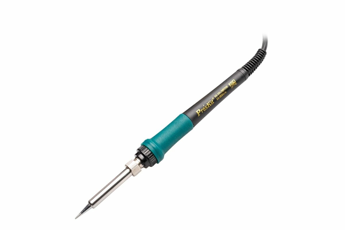 ProsKit 9SS-900N-SI паяльник с регулируемой температурой до 900°C и сменными наконечниками