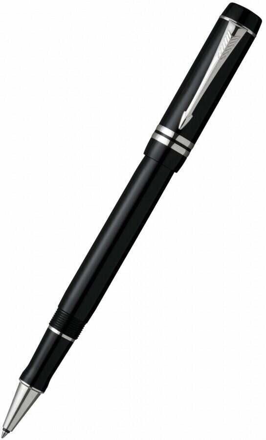 Ручка-роллер Parker Duofold T89, Black PT / Арт: S0690610