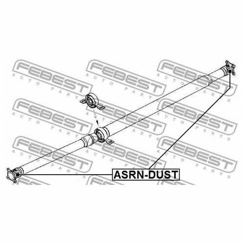 Крестовина карданного вала 19X55.5 RENAULT DUSTER 2011- китай цена 1900 Febest asrndust для Renault CAPTUR J5 H5, Duster