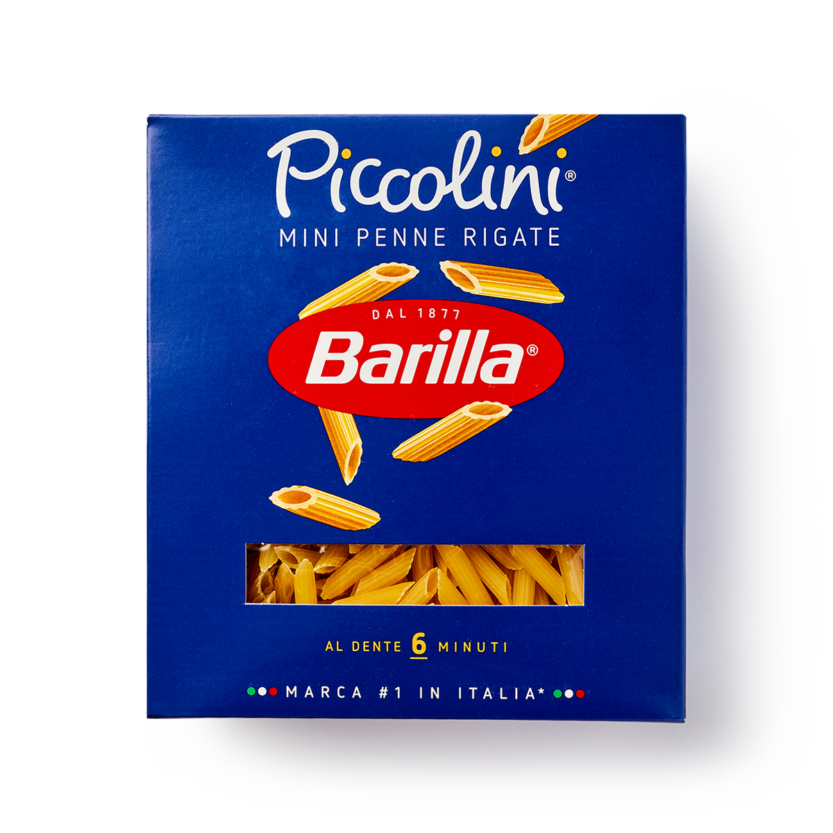 Макароны Barilla Mini Penne Piccolini, из твердых сортов пшеницы, 450 г