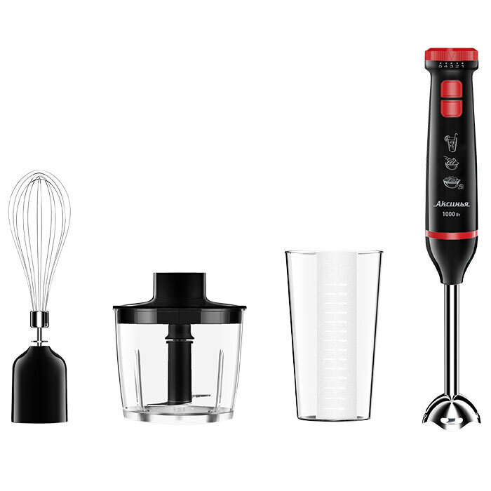 Блендер аксинья КС-307В черный 1000Вт