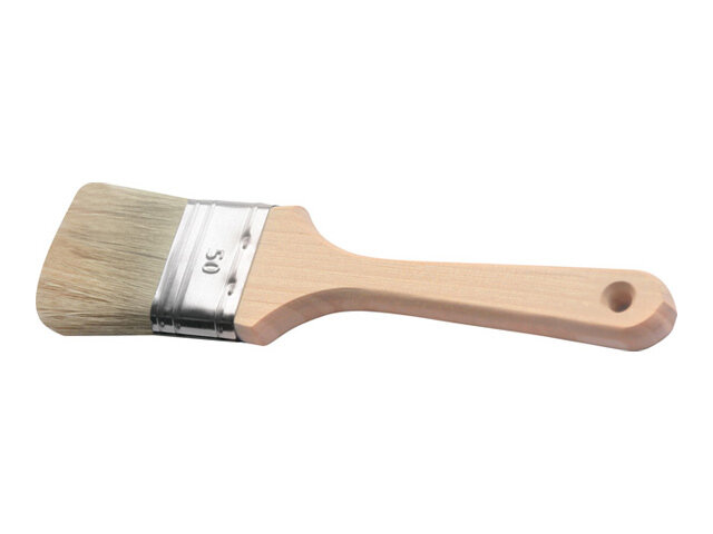 КФ кисть плоская натур. щетина 50 мм арт. КФ 50*14 для масляной живописи и декоративных работ