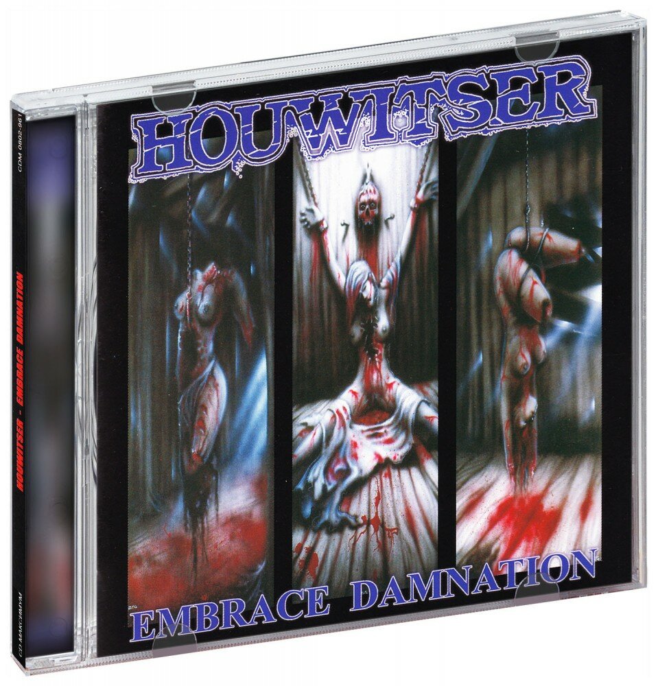 Houwitser (Sinister, Infinited Hate). Embrace Damnation (CD) (2002 год, СД диск, CD Box)