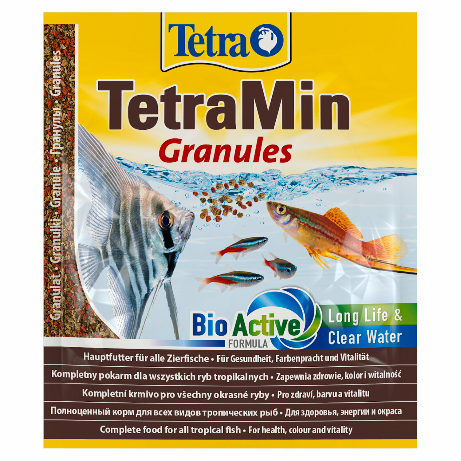 TetraMin Granules корм для всех видов рыб в гранулах 15 г (sachet)
