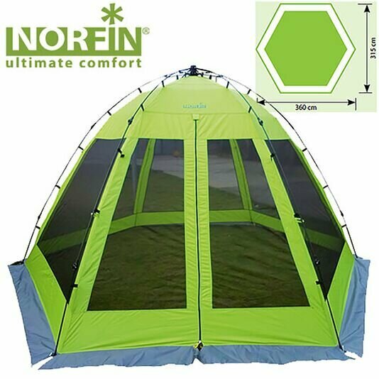Тент-шатер автоматический Norfin LUND NF летний, NORFIN, NF-10802