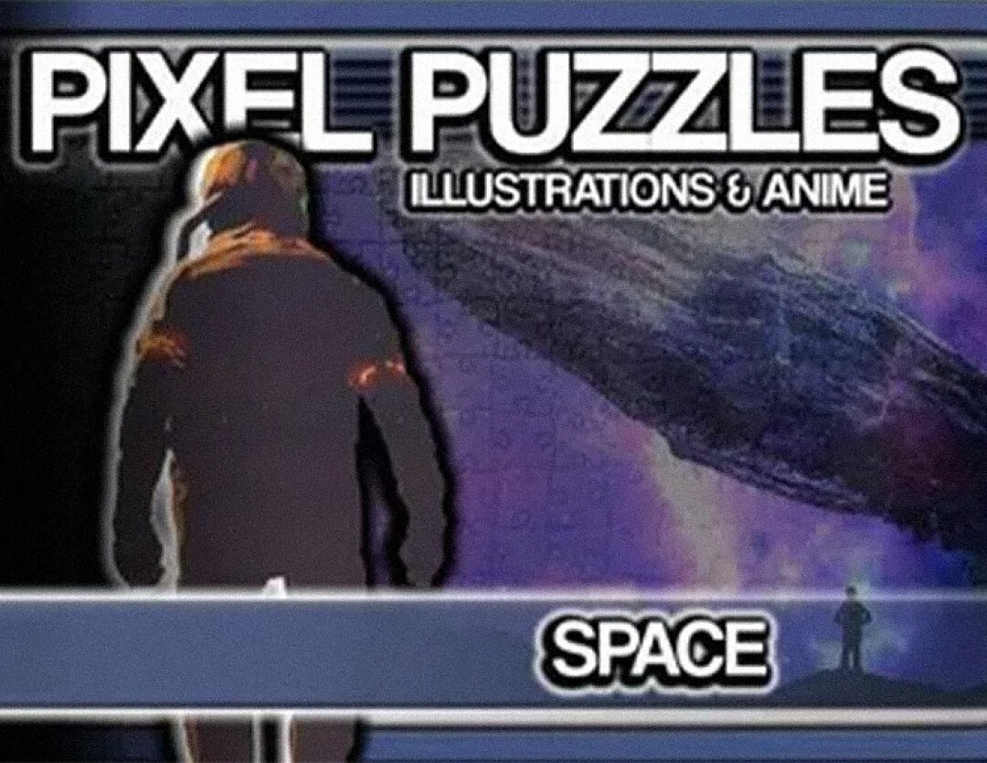 Pixel Puzzles Illustrations & Anime - Jigsaw Pack: Space