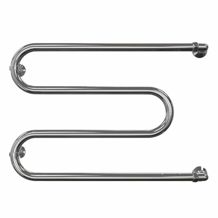 Полотенцесушитель водяной М 600х500 мм d32 мм нержавеющая сталь Арго