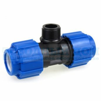 ПНД Тройник 25х1" наружняя резьба