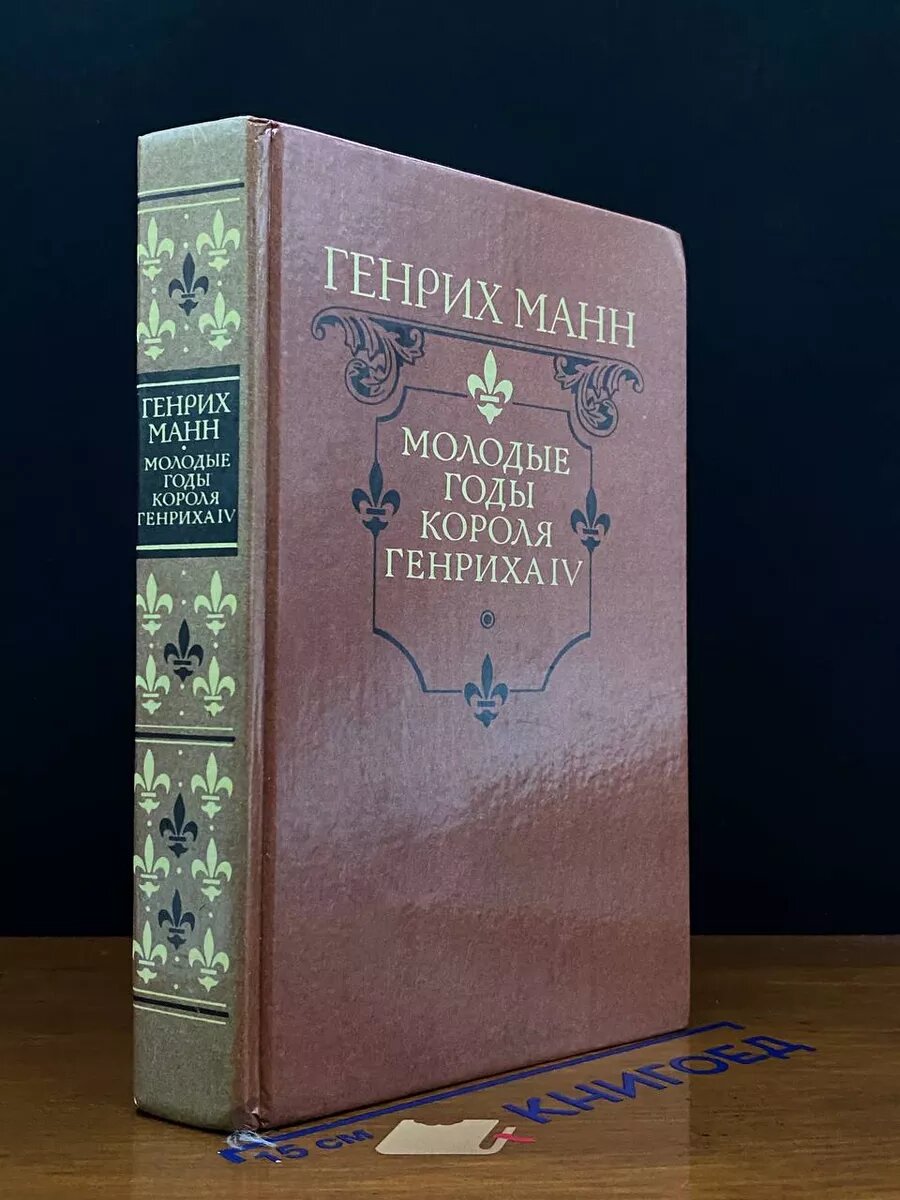 Книга. Молодые годы короля Генриха IV 1988 (2040770890980)