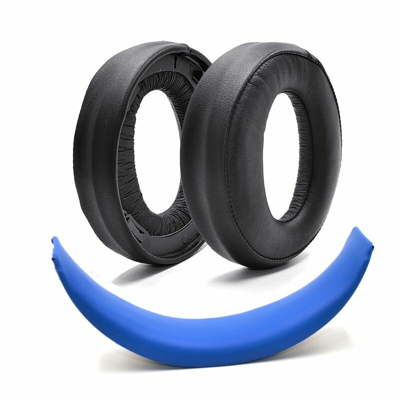 1 комплект золотых наушников Sony третьего поколения CECHYA0083 для PS4 7.1-head beam + черные вкладыши 1A17 15A37