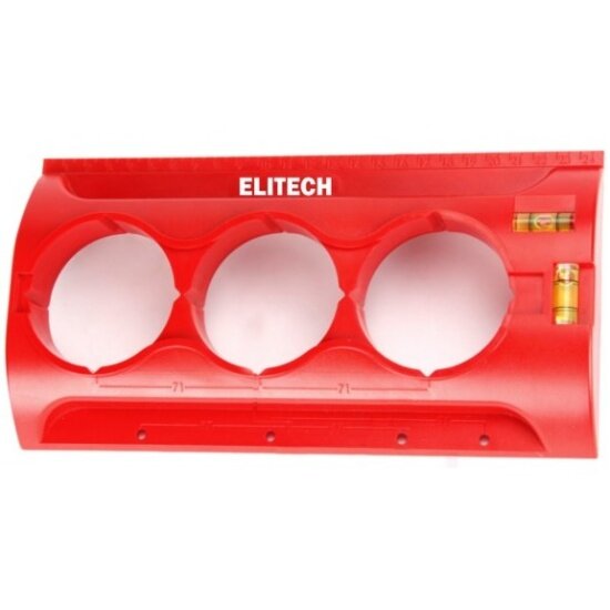 Шаблон Elitech для отверстий 320901