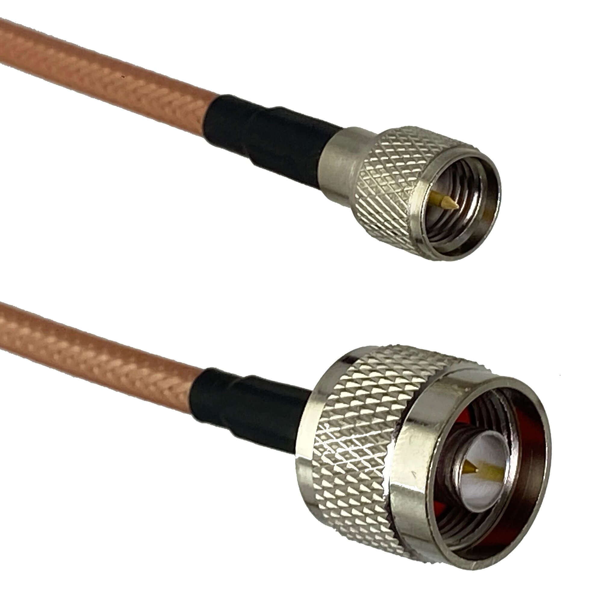 RG142 Mini UHF MiniUHF штекер к N штекер кабель 6 дюймов ~ 10 м TTVXO 10inch (25CM)