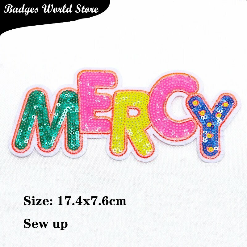 Блестящие Слова, любовь, блестки, буква, синельная икона, полотенце, вышивка, аппликация, нашивки для одежды, «сделай сам», Пришивные значки на рюкзаке