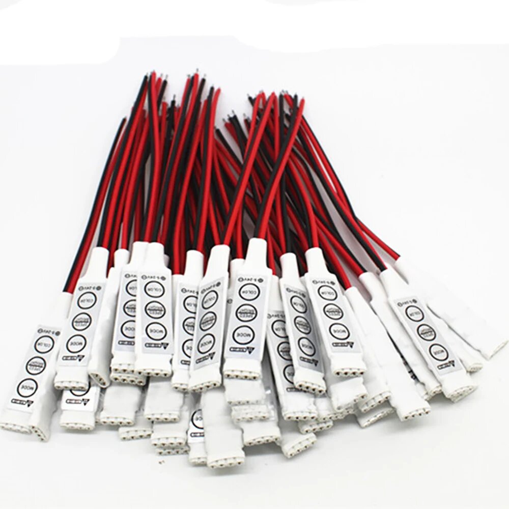 RGB соединитель 5PCS, Цвет: 3key A