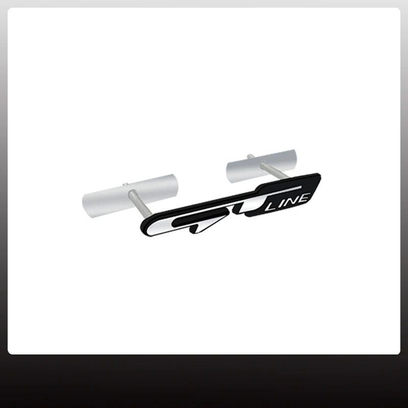 1x GT LINE наклейка на решетку автомобиля для Citroen Peugeot KIA KN Hybrid SPORTAGE CROSS Dacia логотип металлическая эмблема багажника аксессуары GTline Grille