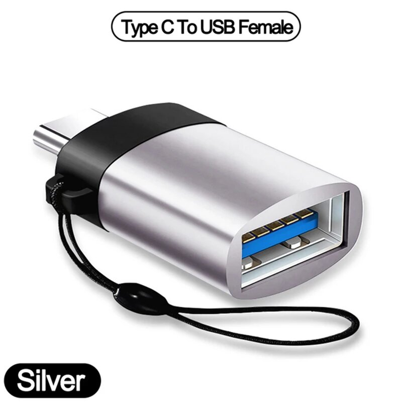 OTG USB-адаптер к OTG типа C к Micro Female USB C Male to USB3.0 Female Converter для iPhone Macbook Xiaomi Samsung