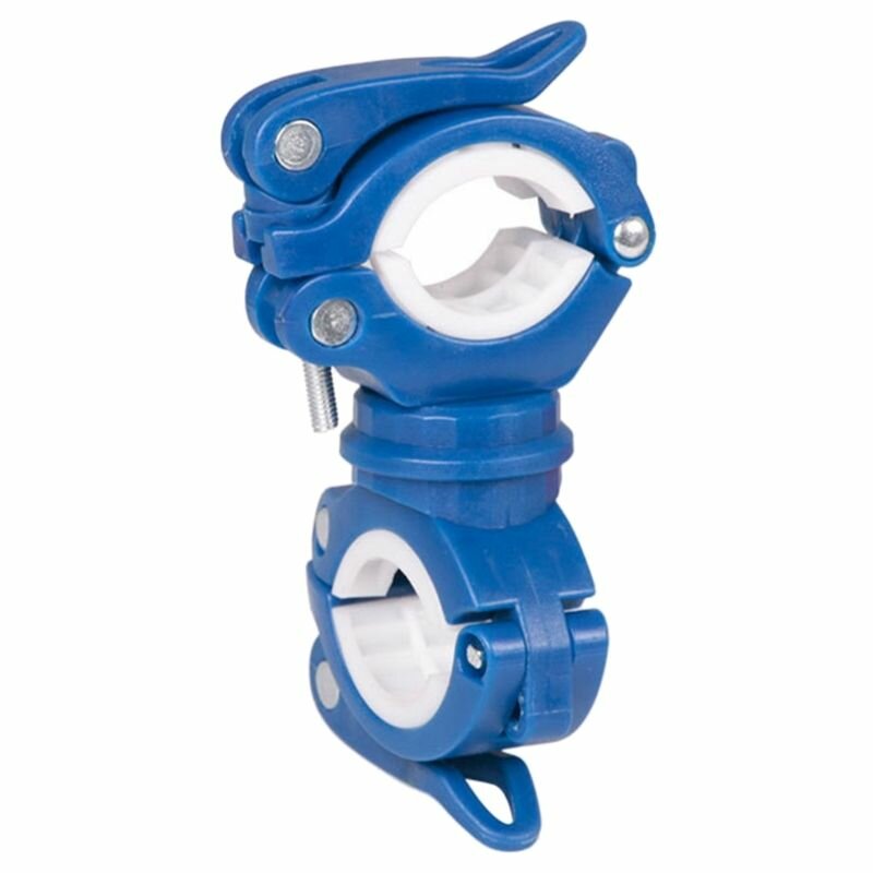 Держатель для фонарика, универсальный держатель велосипедного светодиодного фонаря, вращающийся на 360 зажим-зажим езда велосипеде