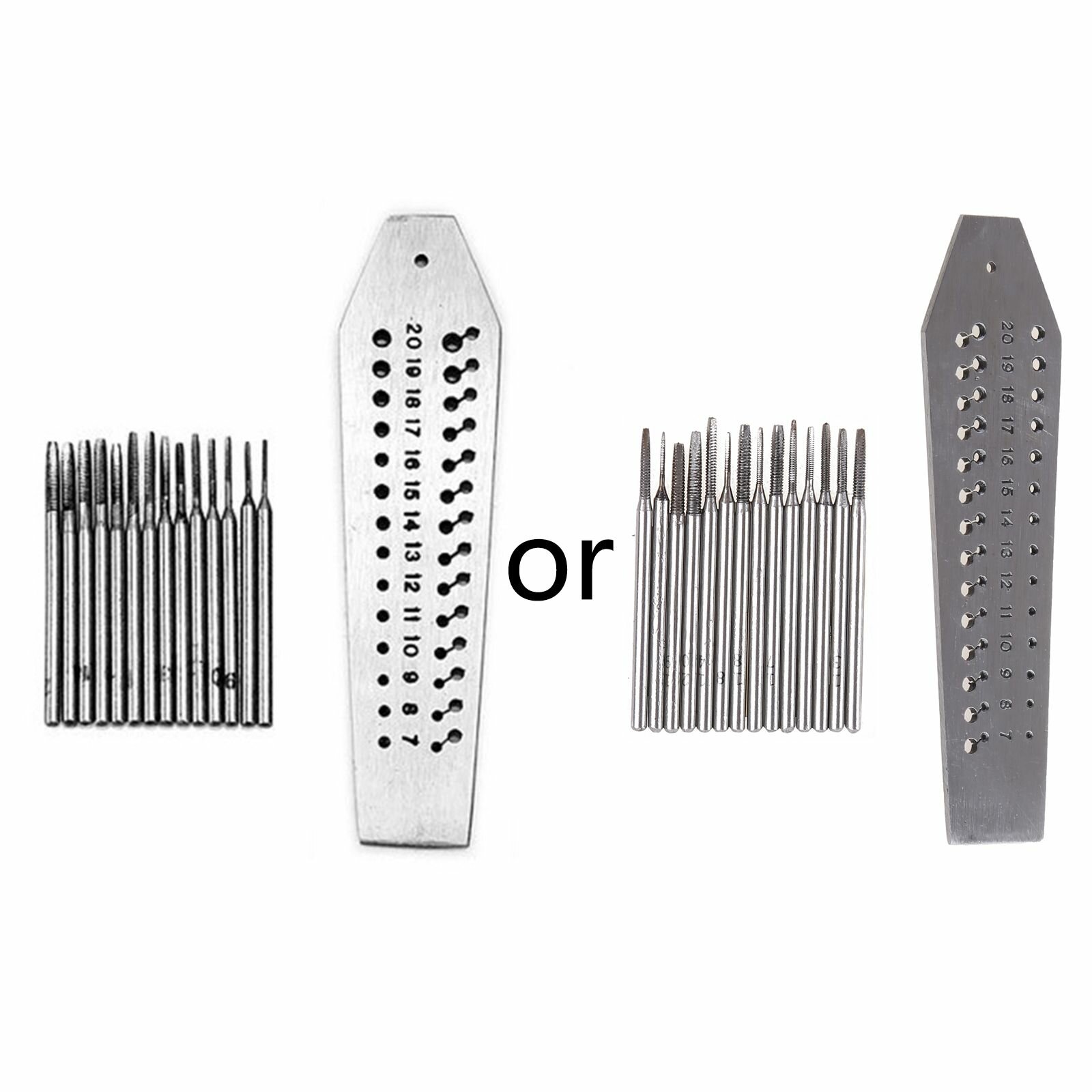 (1 комплект) Набор мини-метчиков и формовочных винтовых дисков