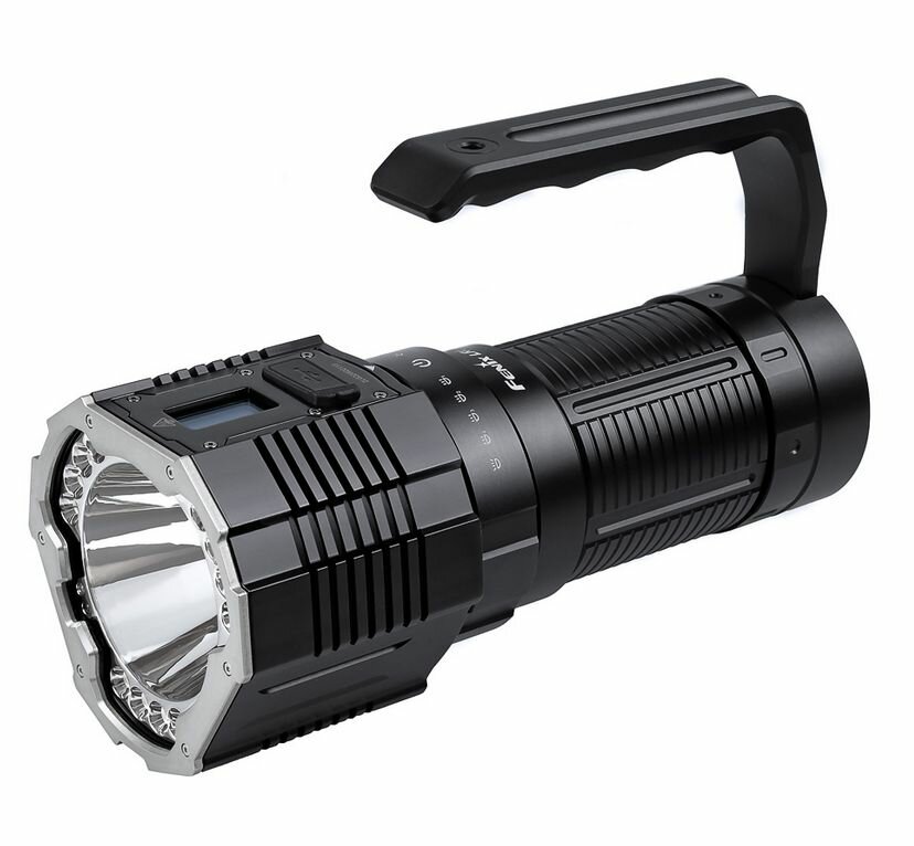Поисковый фонарь Fenix LR60R, 1085 метров, 21000 люмен (Комплект)