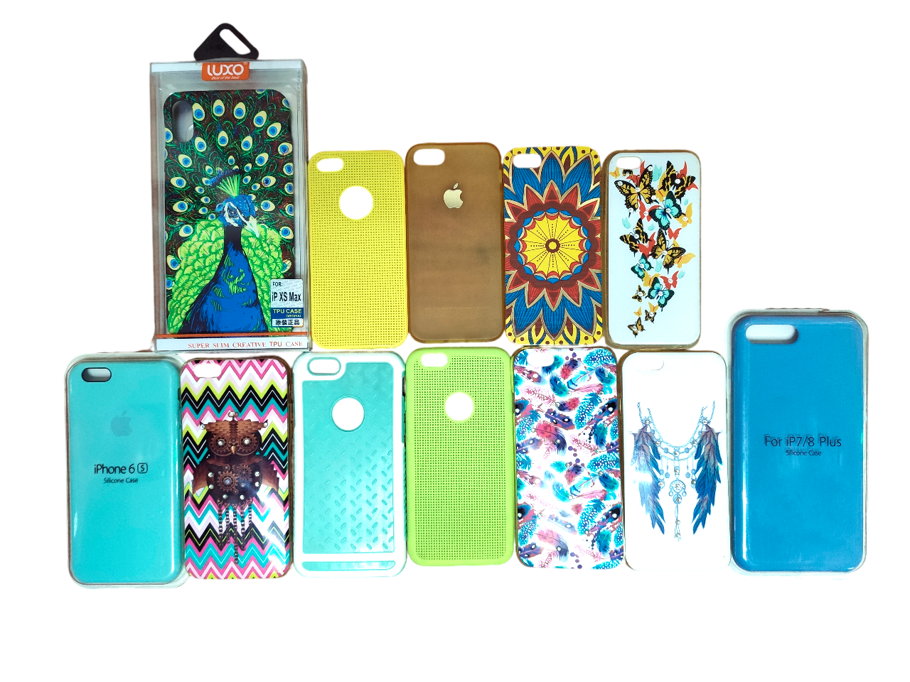 Набор чехлов для разных! моделей Iphone 5/5s/6/7/8/7+/8+/XS Max