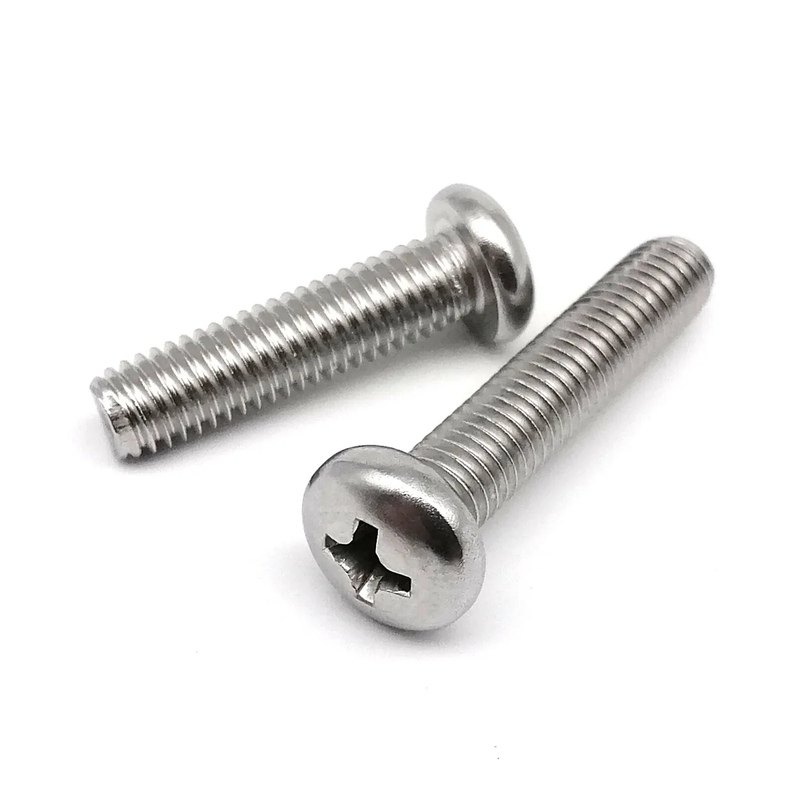 50 шт. Винты HZYUEGOU черные стальные М1-М4 мини М2, 304 stainless steel, 18 мм