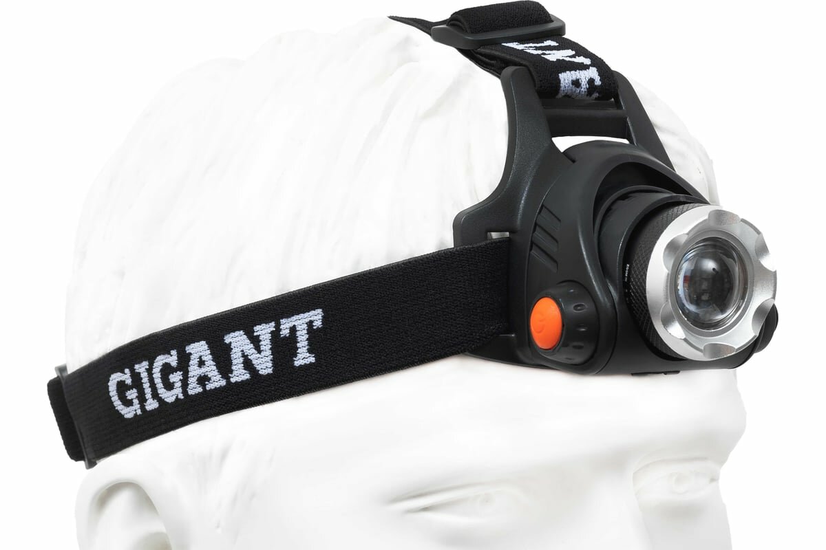 Налобный фонарь Gigant с регулируемым фокусом HL-10