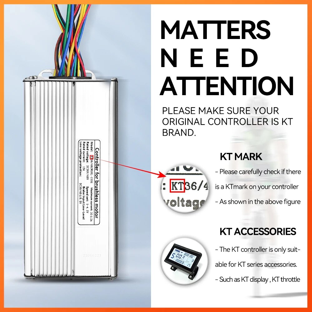 Контроллер KT 22A 36/48V 500W Square Wave — фото 1