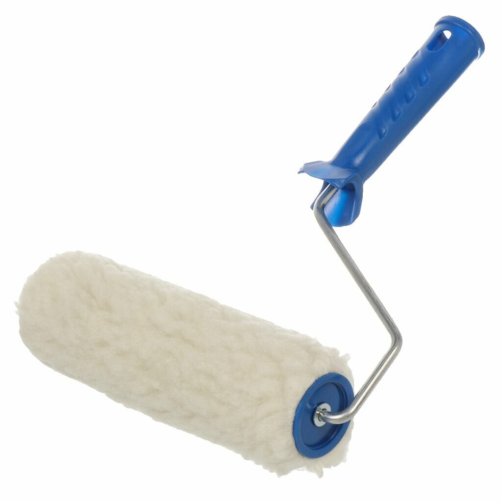 Валик малярный Bartex, натуральный мех, 200 мм, с бюгелем, 0120