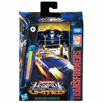 Игрушка Hasbro Трансформеры Legacy United Deluxe Class Rescue Bots Universe Autobot Chase 5,5 дюйма F8525