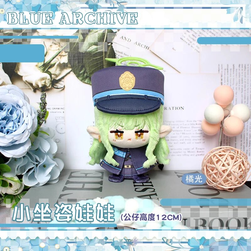 Blue Archive Тачибана Хикари, плюшевая подвеска 12см