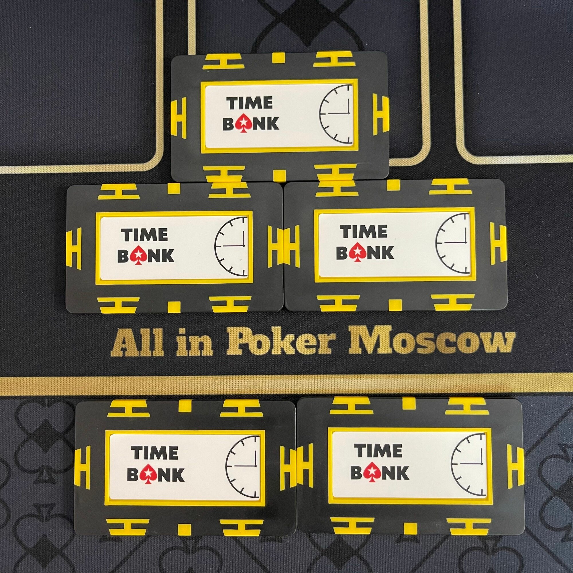 Фишка TIME - Тайм Банк - Фишка пластиковая - 5 штук