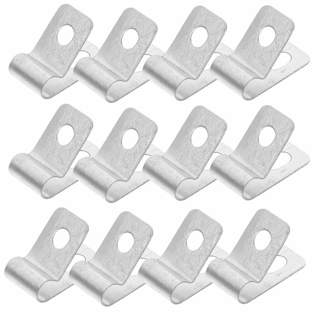 Клипсы Для Проволочного Забора Из Алюминия Для Садовых Ограждений 100 Штук