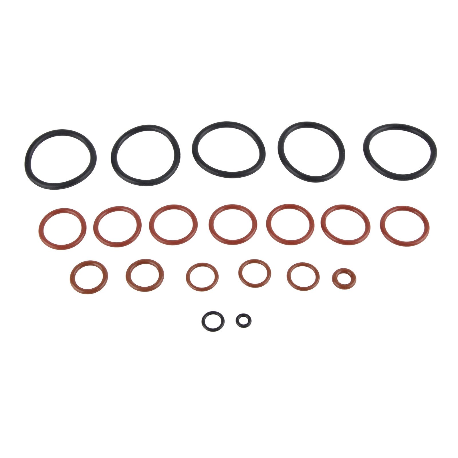 20 шт. уплотнительных колец для датчика шланга радиатора охлаждения 17111711987, уплотнительное кольцо расширительного бачка масляного радиатора трансмиссии для 320i 323i 325i 328i 330i Xi