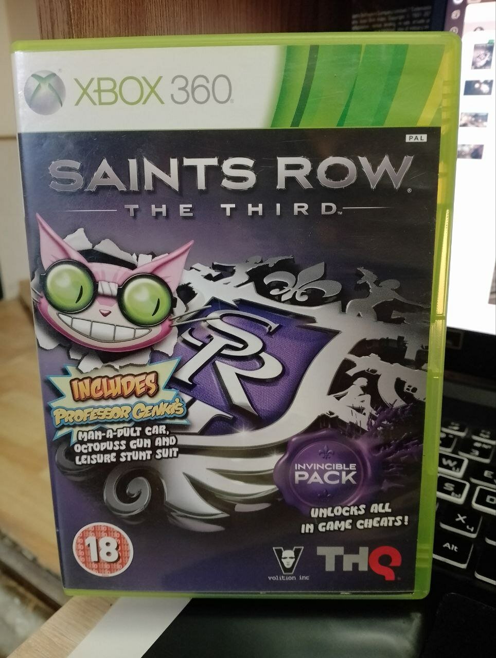 Игра Volition,Inc. "Saints Row The Third", для Xbox 360, экшн, 18+, диск