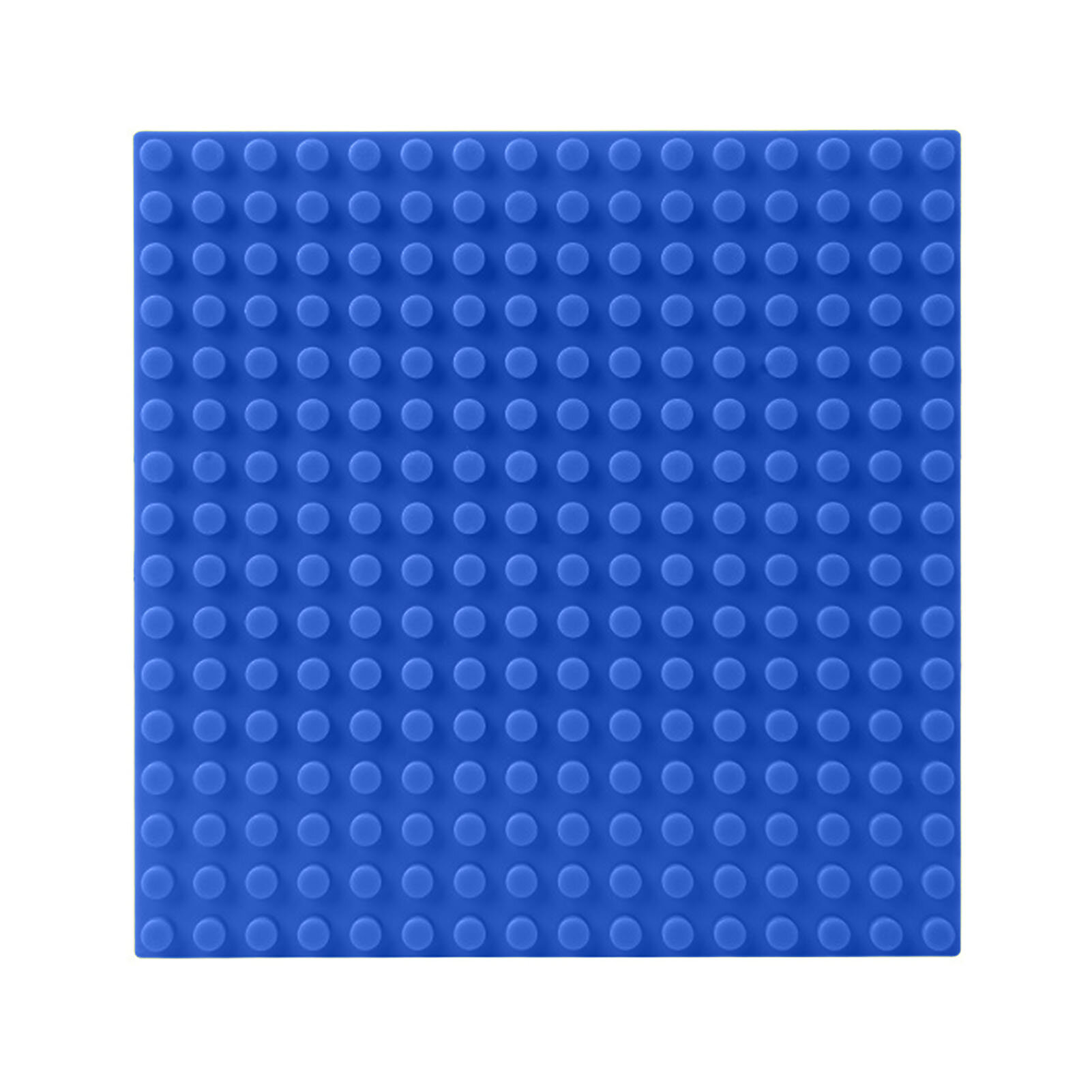 Настенные базовые пластины для строительных блоков, многоразовые платформы, игрушка для детей 7-14 лет, синие базовые пластины.