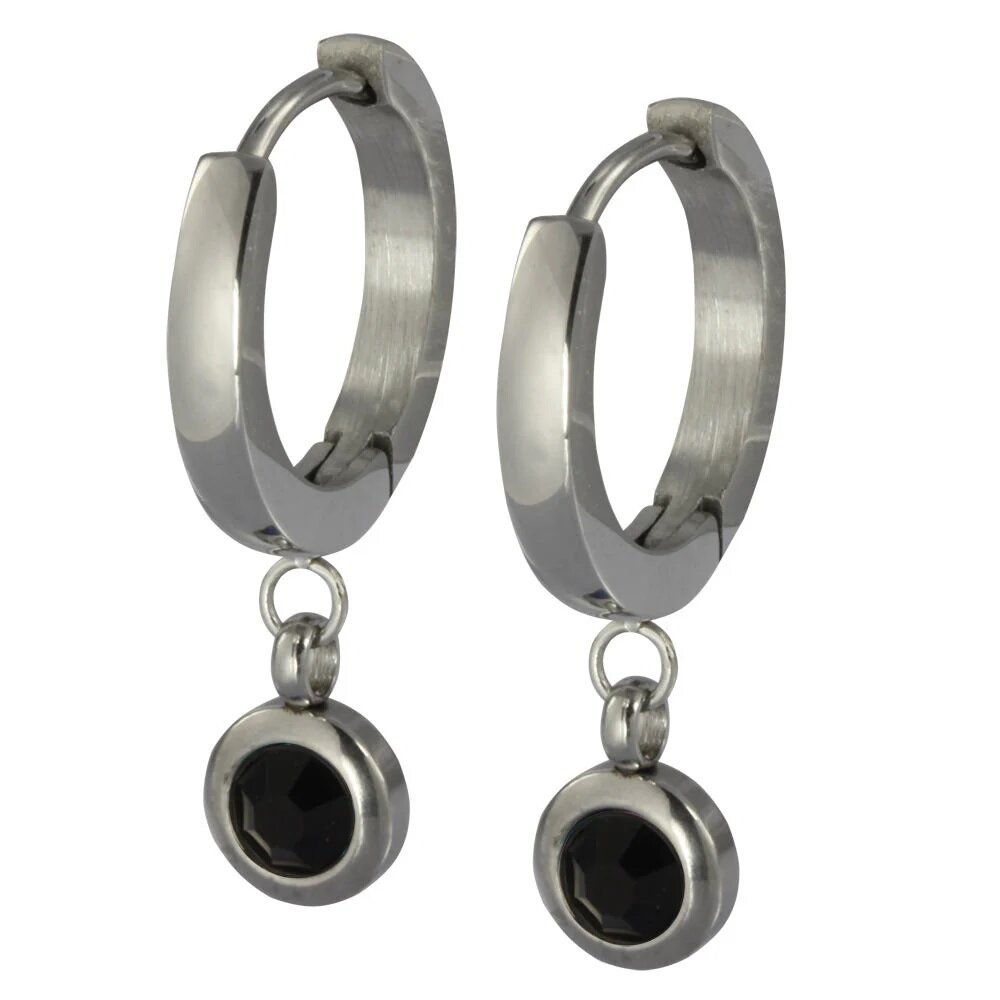 Серьги с подвесками, кристалл