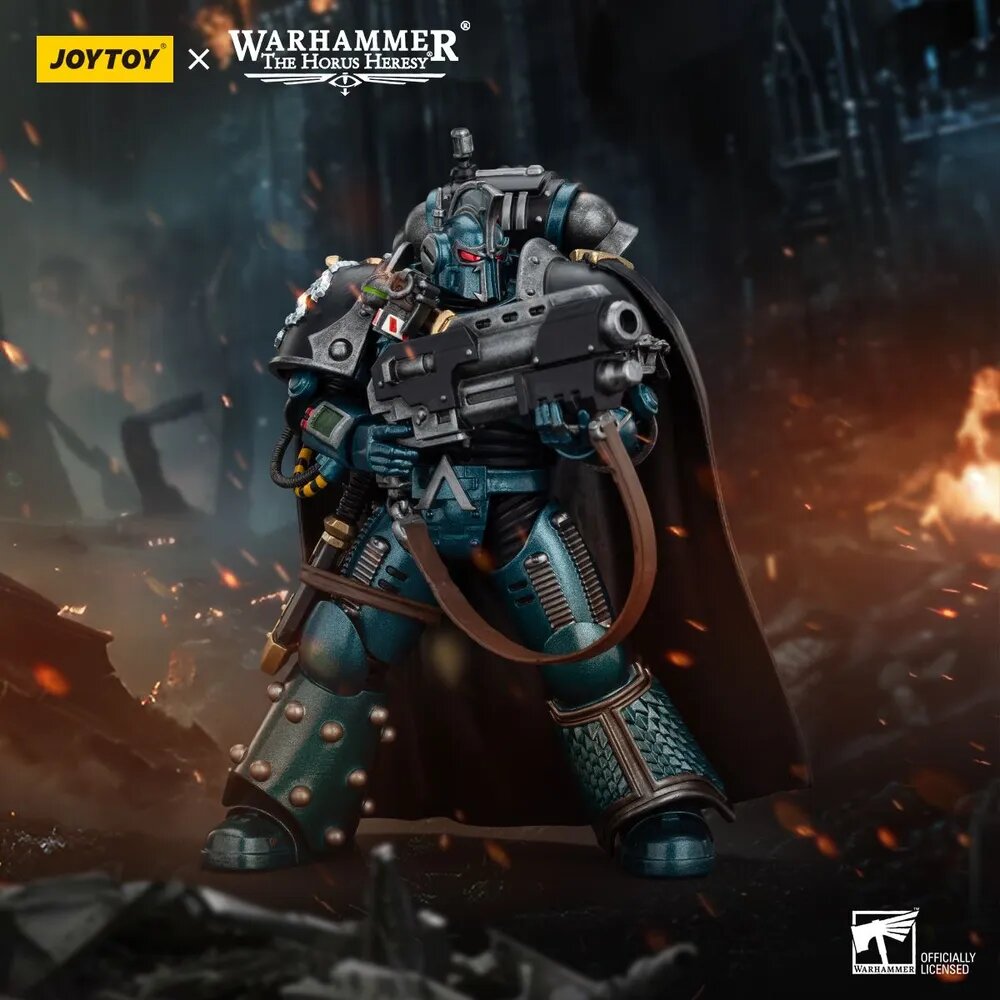 Подвижная фигурка JOYTOY Warhammer The Horus Heresy Alpha Legion Saboteur Consul, коллекция игрушек